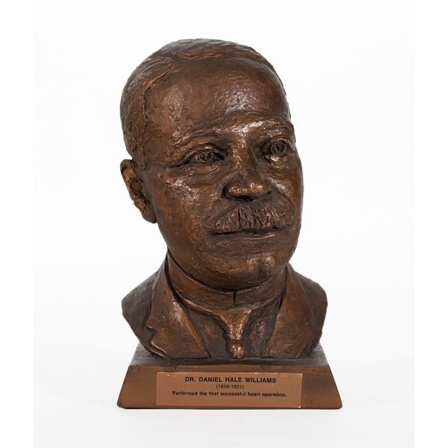 Inge Hardison | Portrait Bust of Dr. Daniel Hale Williams (1966 ...