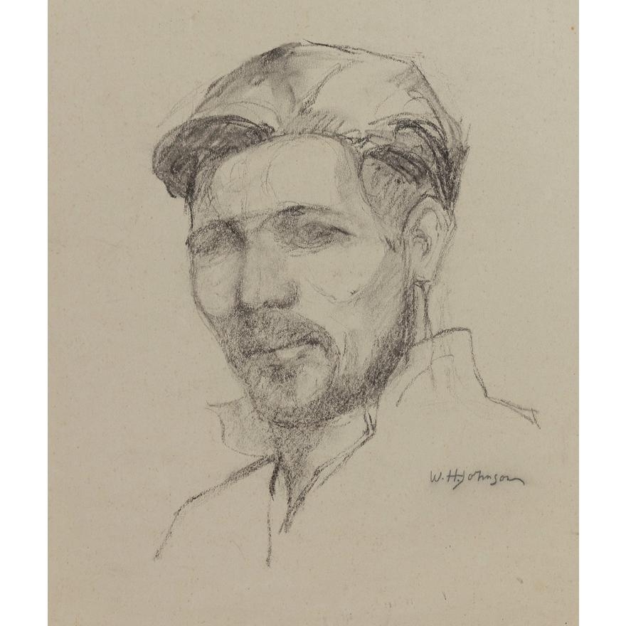 William H Johnson Self Portrait