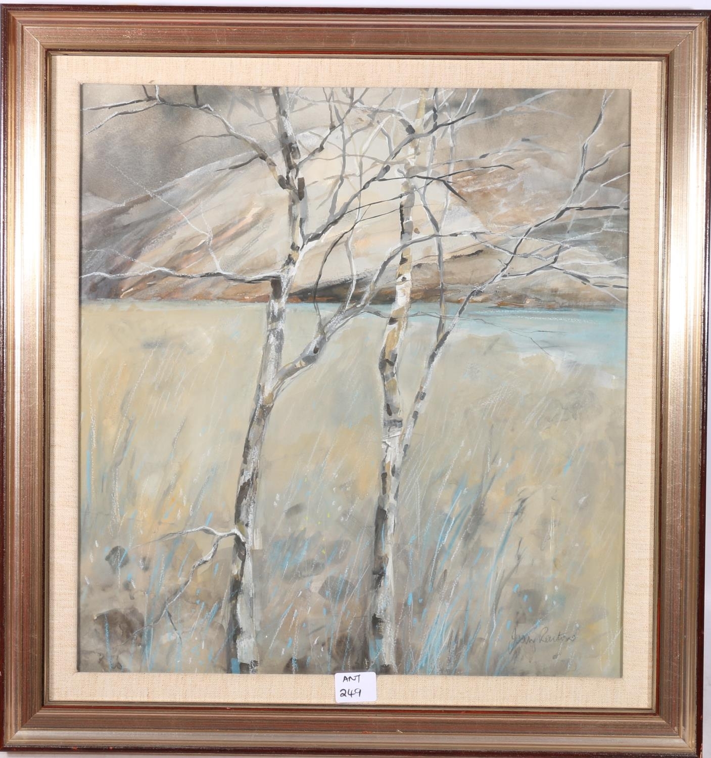 Joan Renton | Silver birch trees | MutualArt