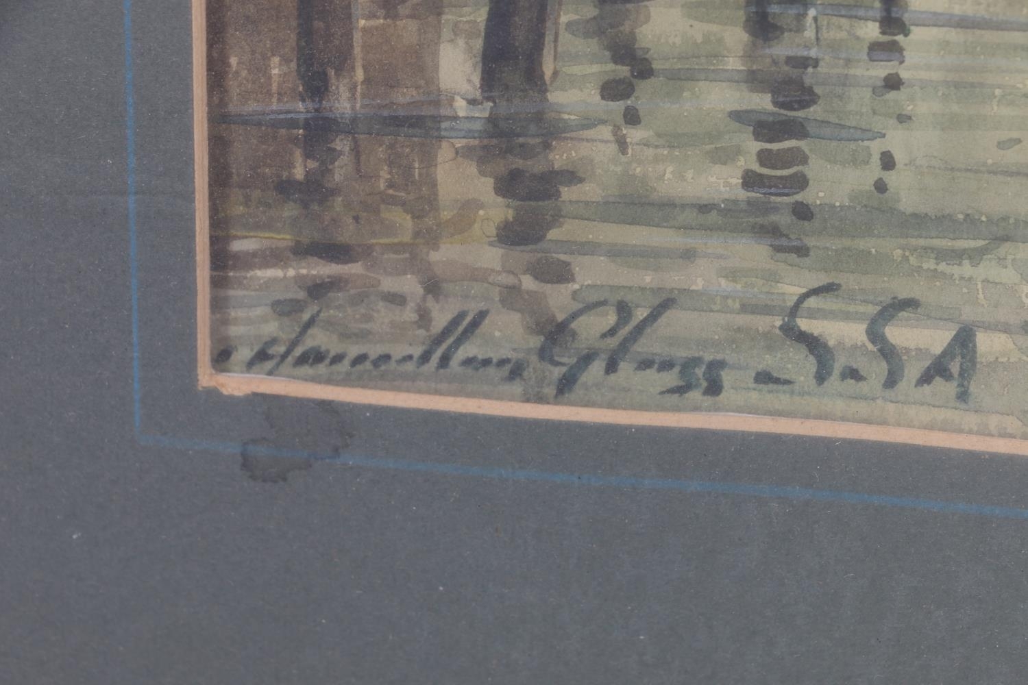 John Hamilton Glass | Two works, 'Evening on the Canal North Holland ...