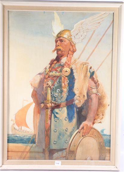 Tom Curr | Viking advertising image | MutualArt