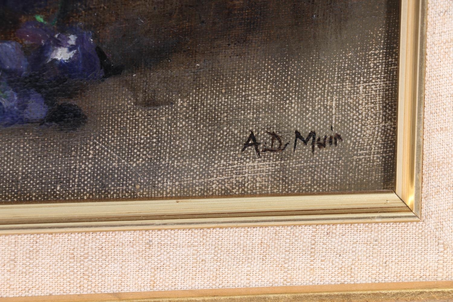 Anne Davidson Muir | Still life flowers in a glass vase | MutualArt