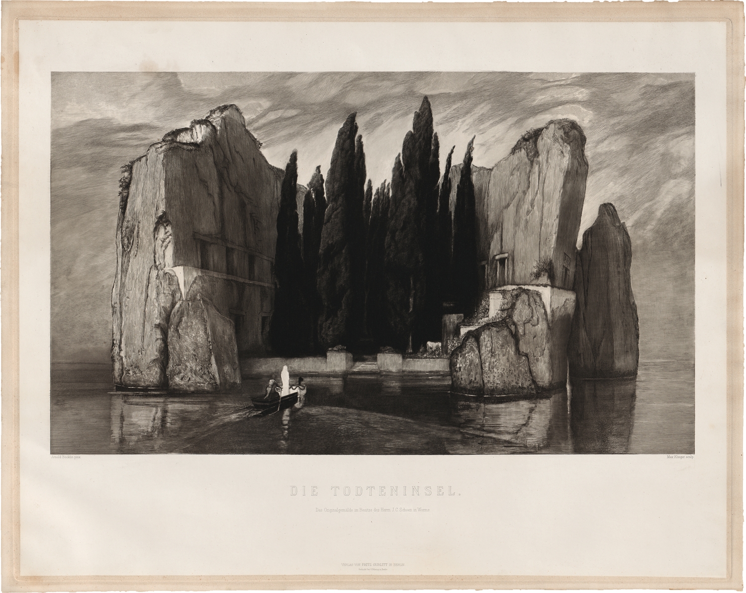 Arnold Böcklin | Die Toteninsel (1890) | MutualArt