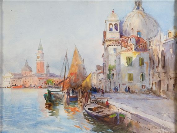 Dante Ricci | Canale di Venezia | MutualArt