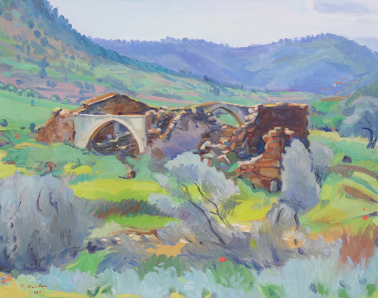 Telemachos Kanthos | The houses of the priests are in ruins (1984 ...
