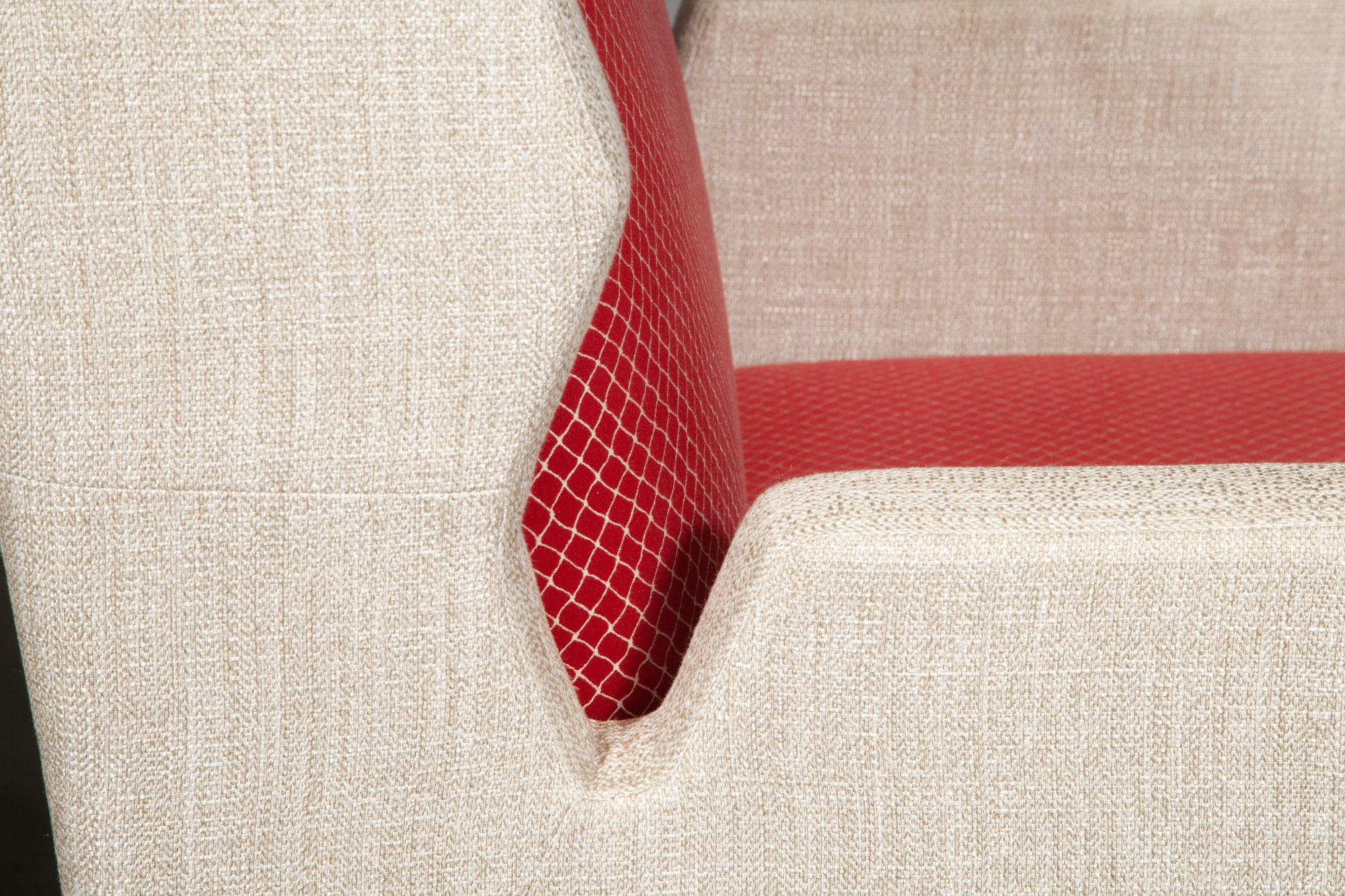 Frank Pollaro | Pair of Frank Pollaro Upholstered Chromed Metal ...