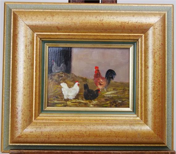 Nelly Trumel | Scene of a low court | MutualArt