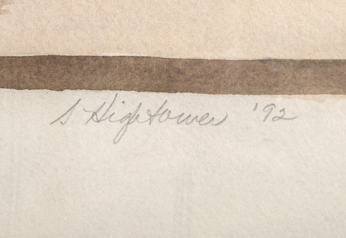 Susan Hightower Loeb | Still Life: Apron, Brown Paper and Notebook ...