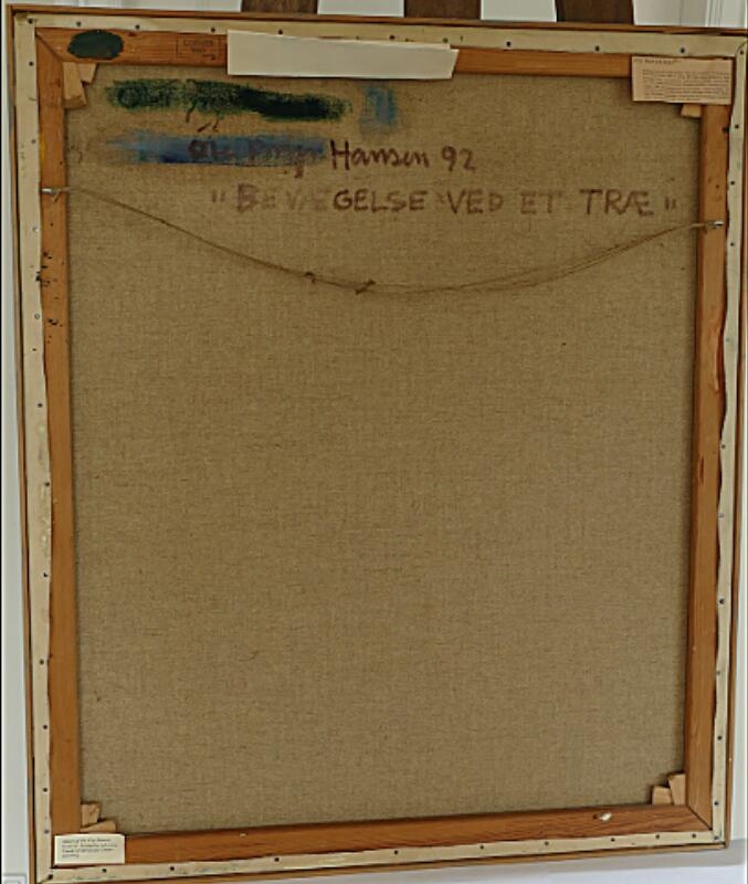 Ole Prip Hansen | Bevægelse ved et træ Signed Ole PH (92) | MutualArt