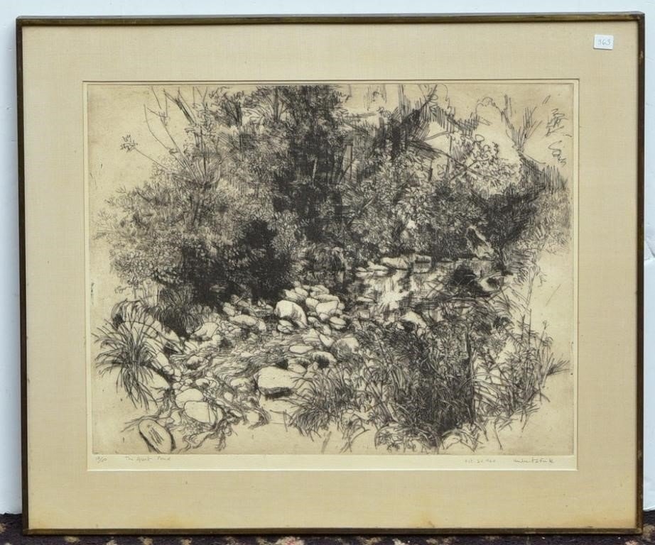 Herbert Lewis Fink | The Great Pond (1960) | MutualArt