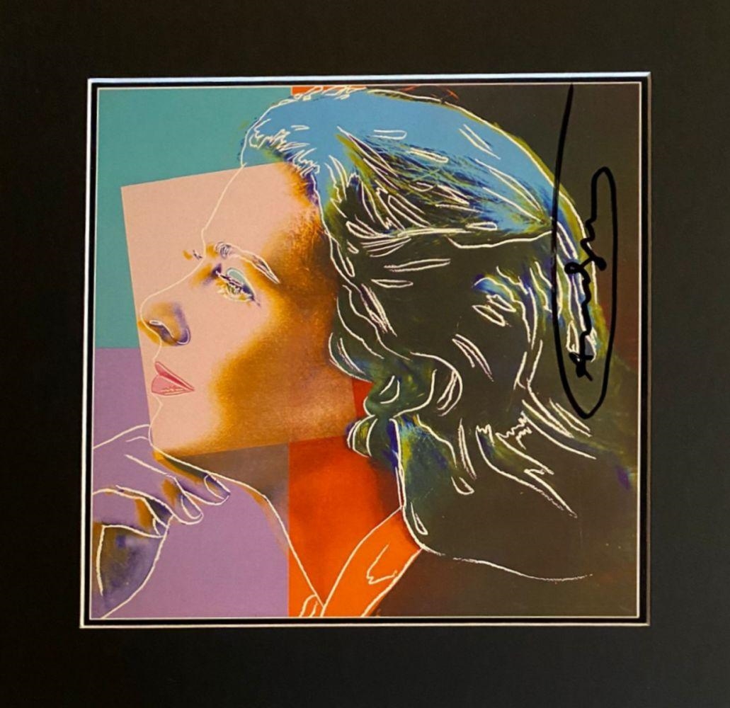 Andy Warhol | Ingrid Bergman Herself (1983) | MutualArt