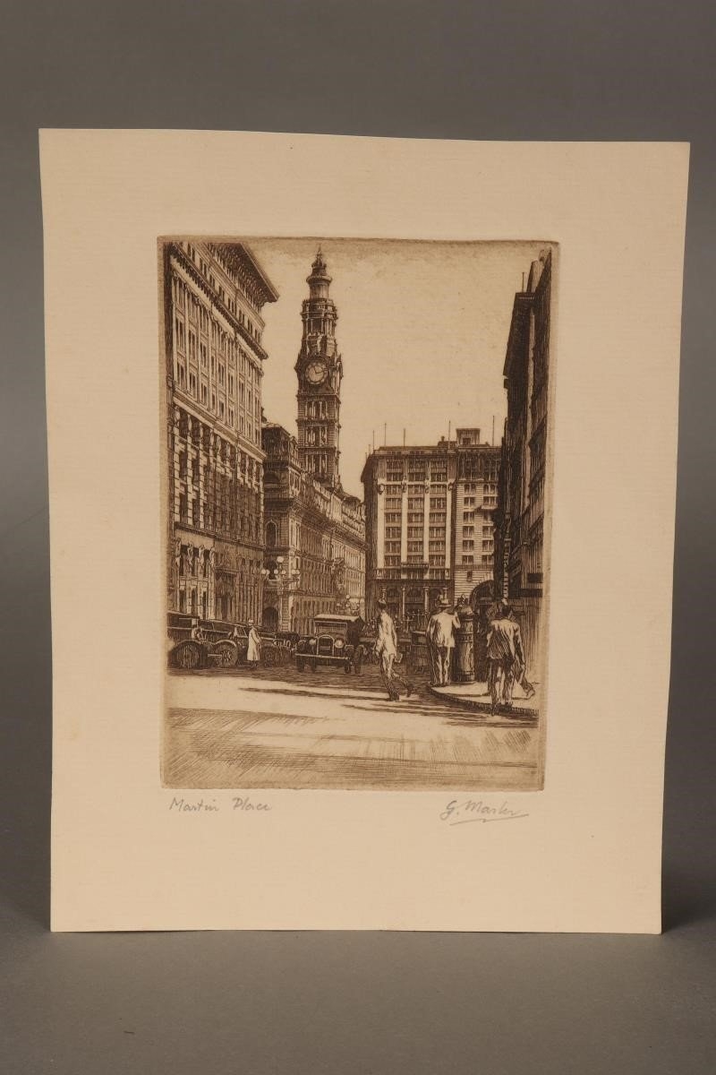 GEORGE MARLER | Martin Place | MutualArt