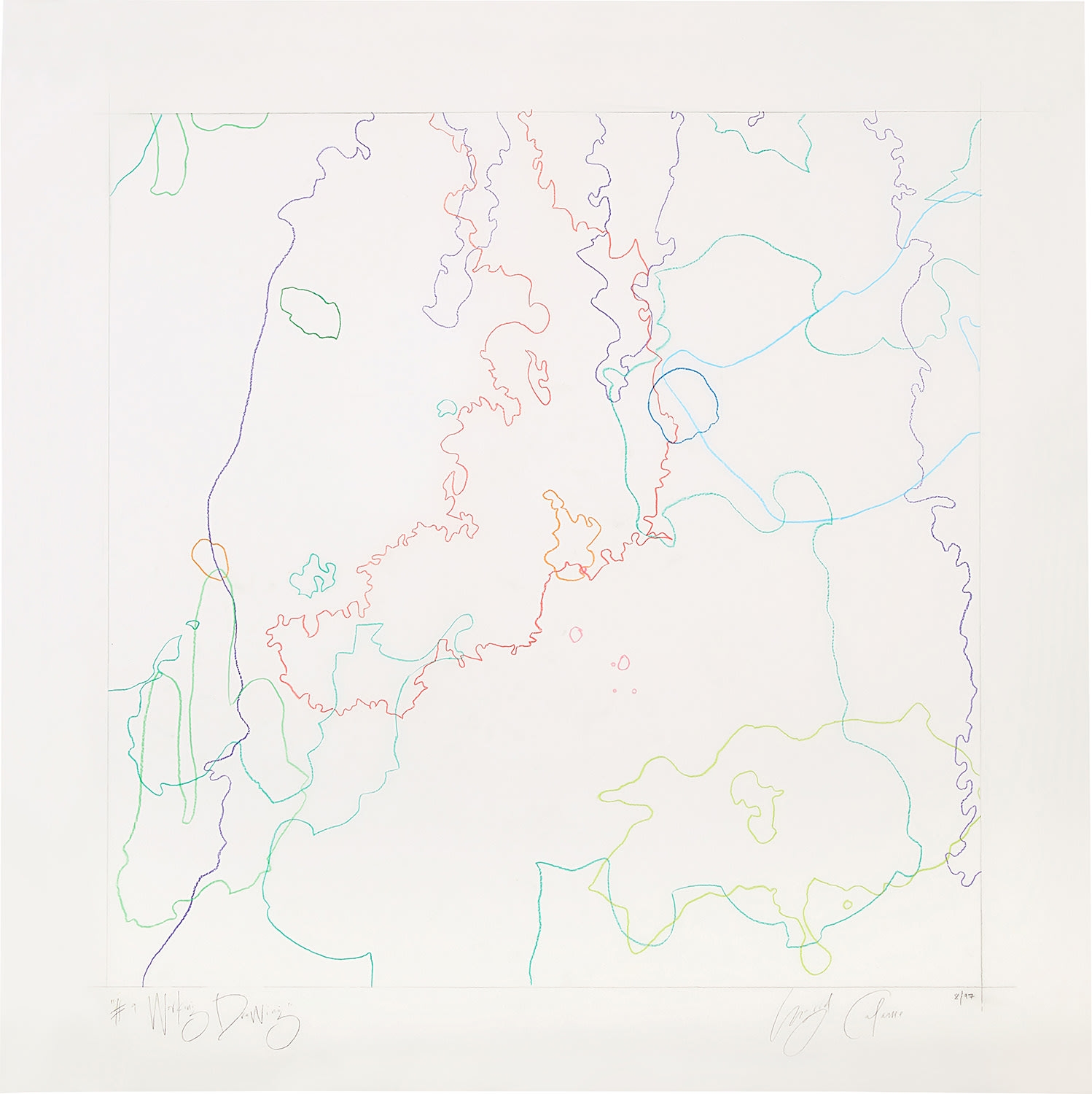 Ingrid Calame | #9 Working Drawing (1997) | MutualArt