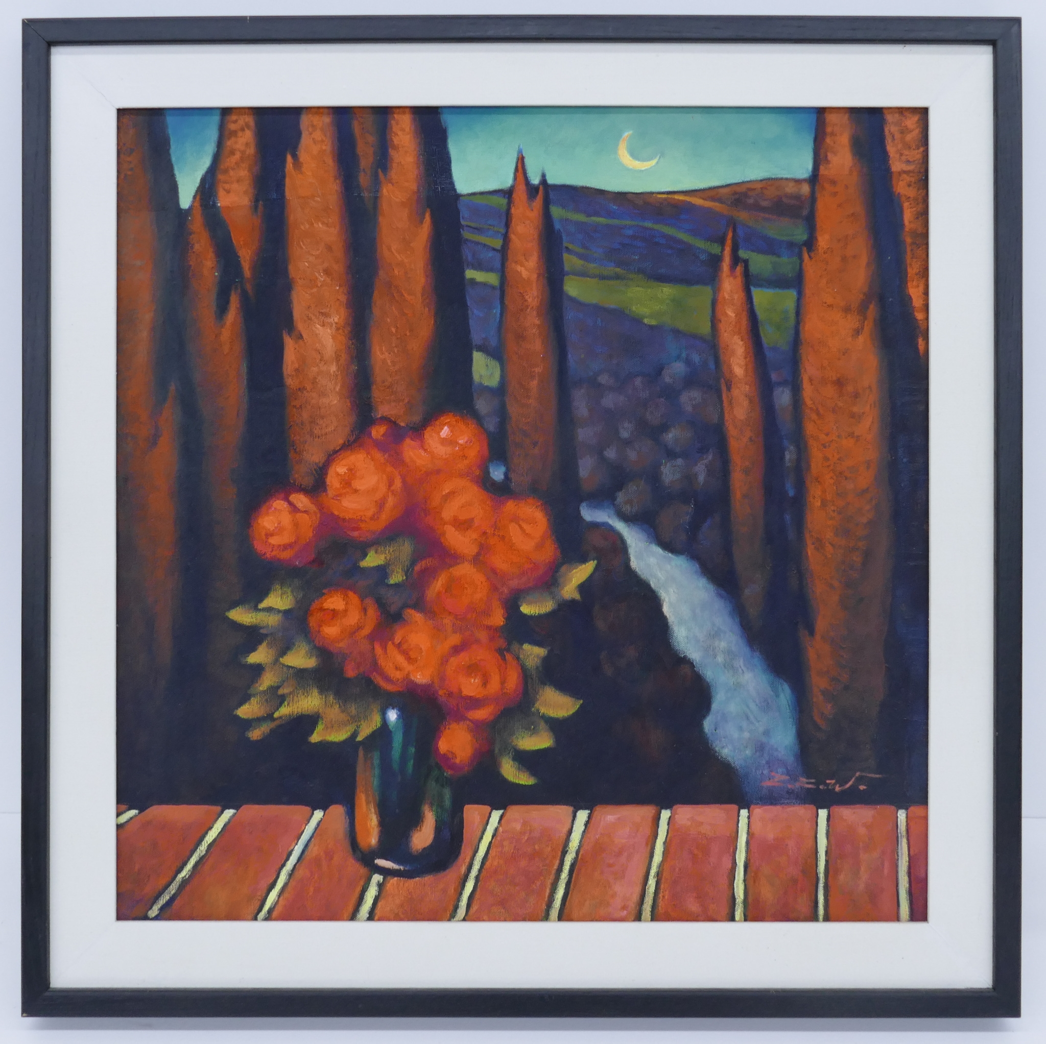 Z.Z. Wei | Red Rose Night | MutualArt