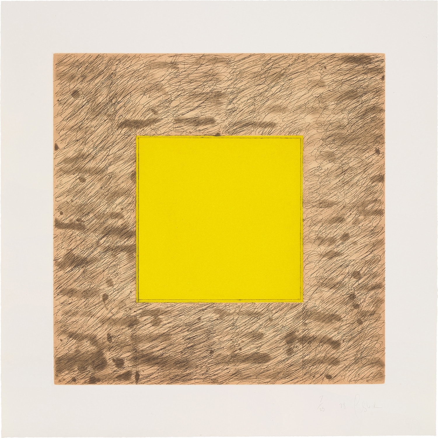 Pat Steir | Drawing Lesson Part II (Color) (1978) | MutualArt