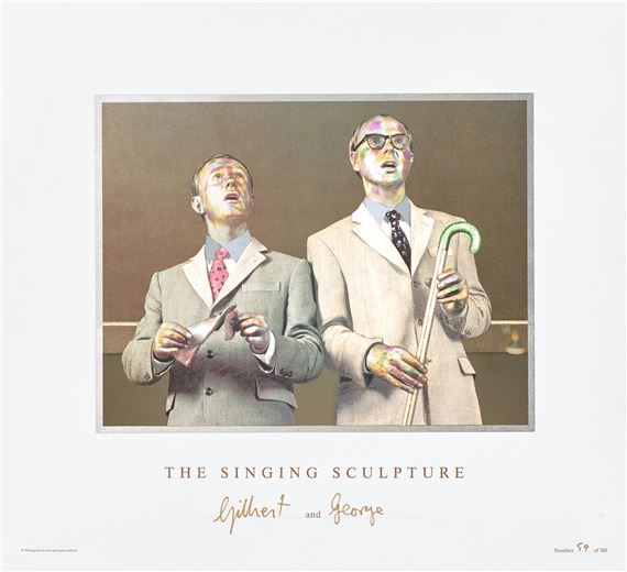 Gilbert & George | The Singing Sculpture 1969-91 (1993) | MutualArt
