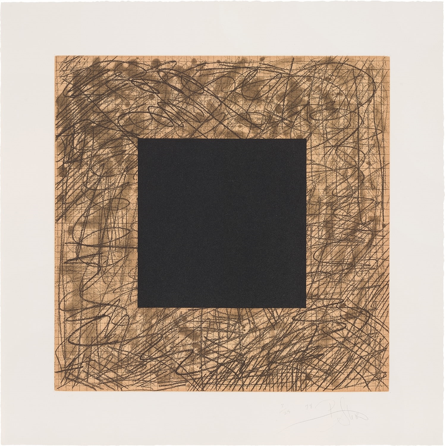 Pat Steir | Drawing Lesson Part II (Color) (1978) | MutualArt