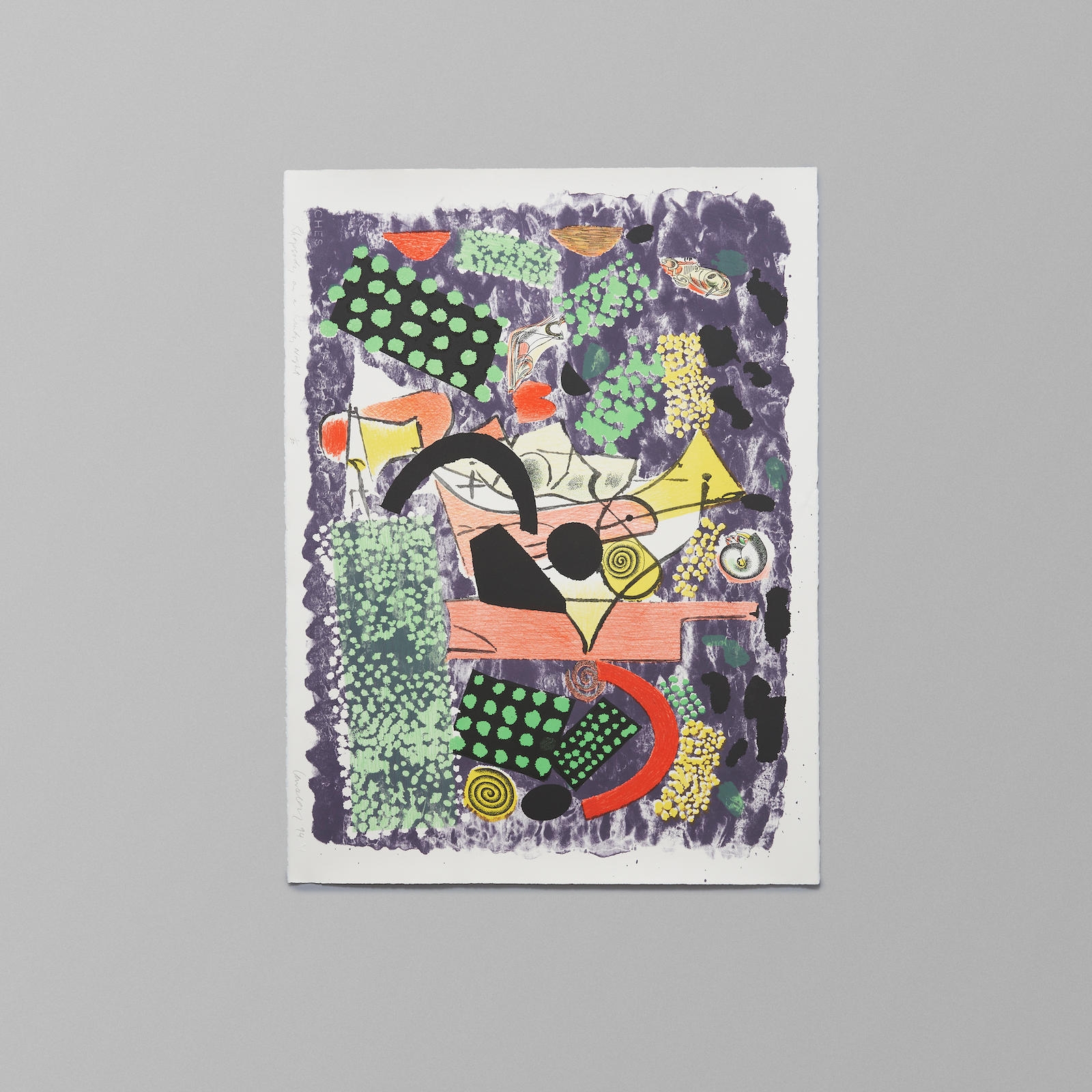 Colin Lanceley | Rhapsody on a Windy Night, 1994 (94) | MutualArt