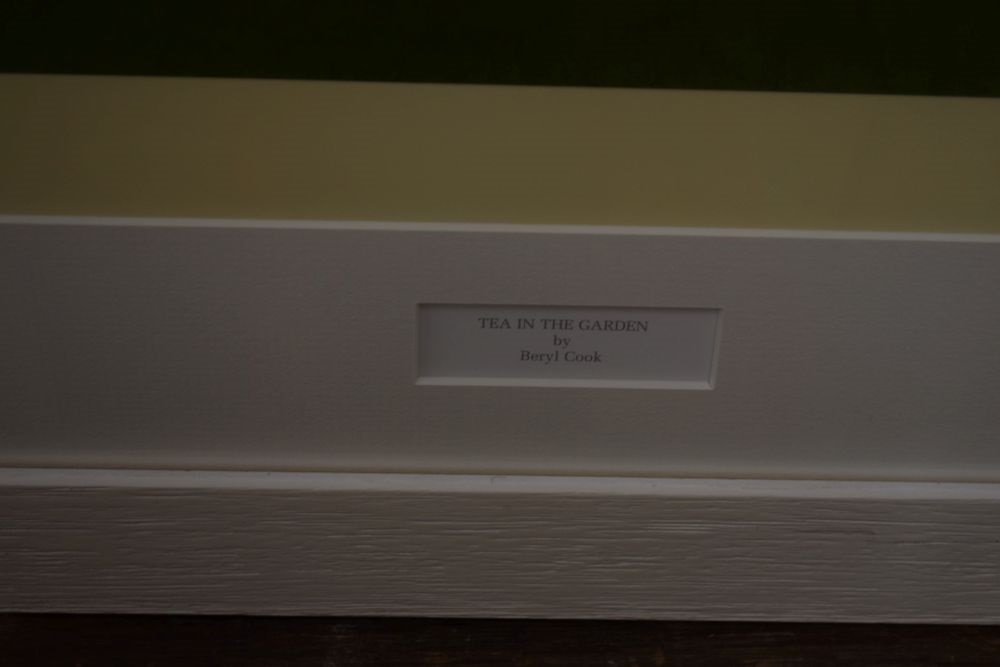 Beryl Cook | 'Tea in the Garden' | MutualArt