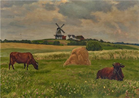 Theodor Svendsen | 3 Artworks at Auction | MutualArt
