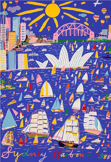 Ken Done | Sydney Harbour (1988) | MutualArt