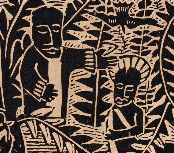 Azaria Mbatha | African Nativity | MutualArt