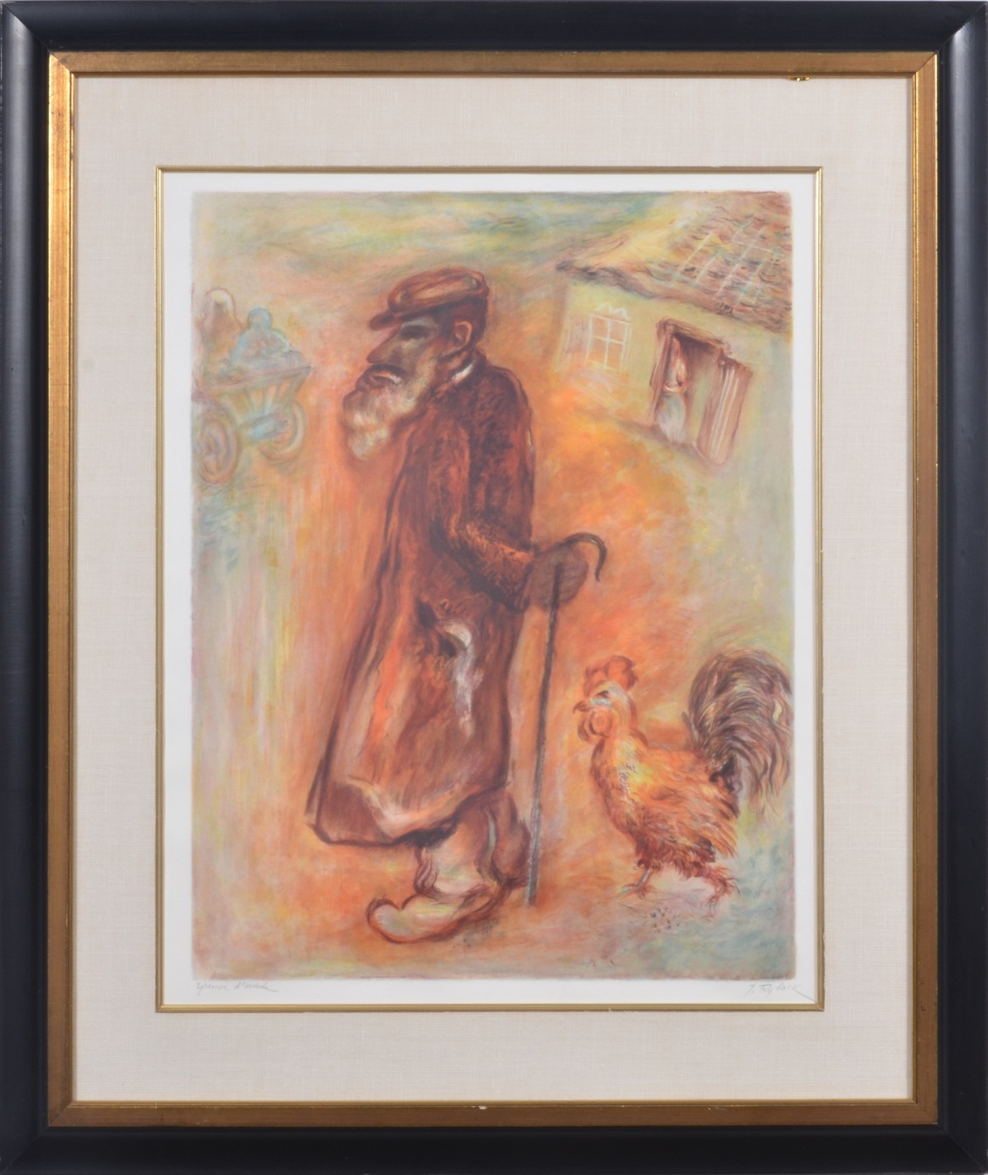 Issachar Ryback | 29 works: Shtetl (1917 - 1923) | MutualArt