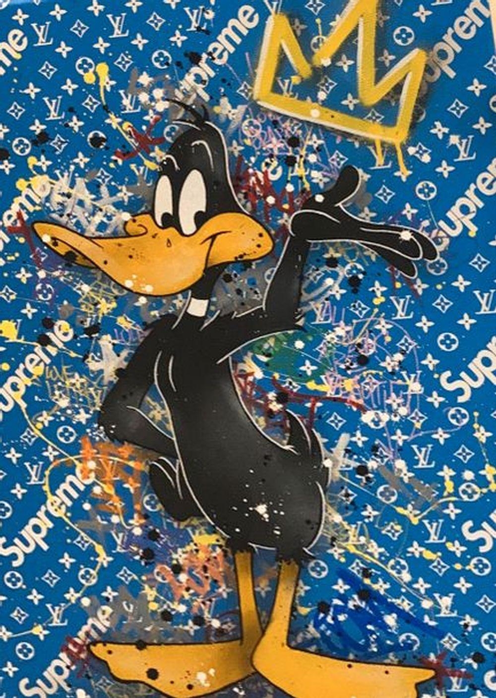 Charly Rocks | Supreme X Daffy Duck | MutualArt
