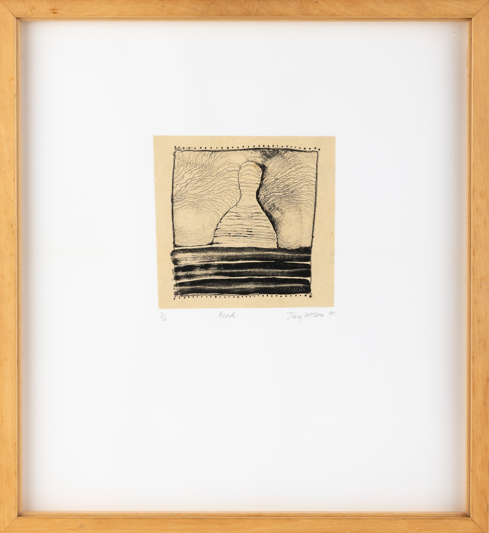 Judy Watson | Head (1990) | MutualArt