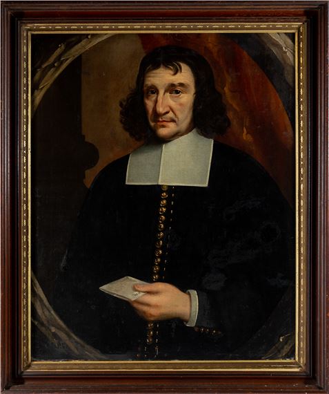 British School, 17th Century | English Portrait of a Puritan | MutualArt