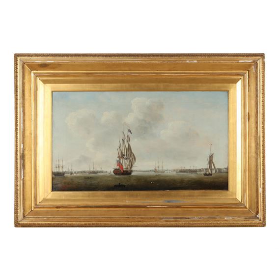 John Wilson Carmichael | Maritime Scene (1850) | MutualArt