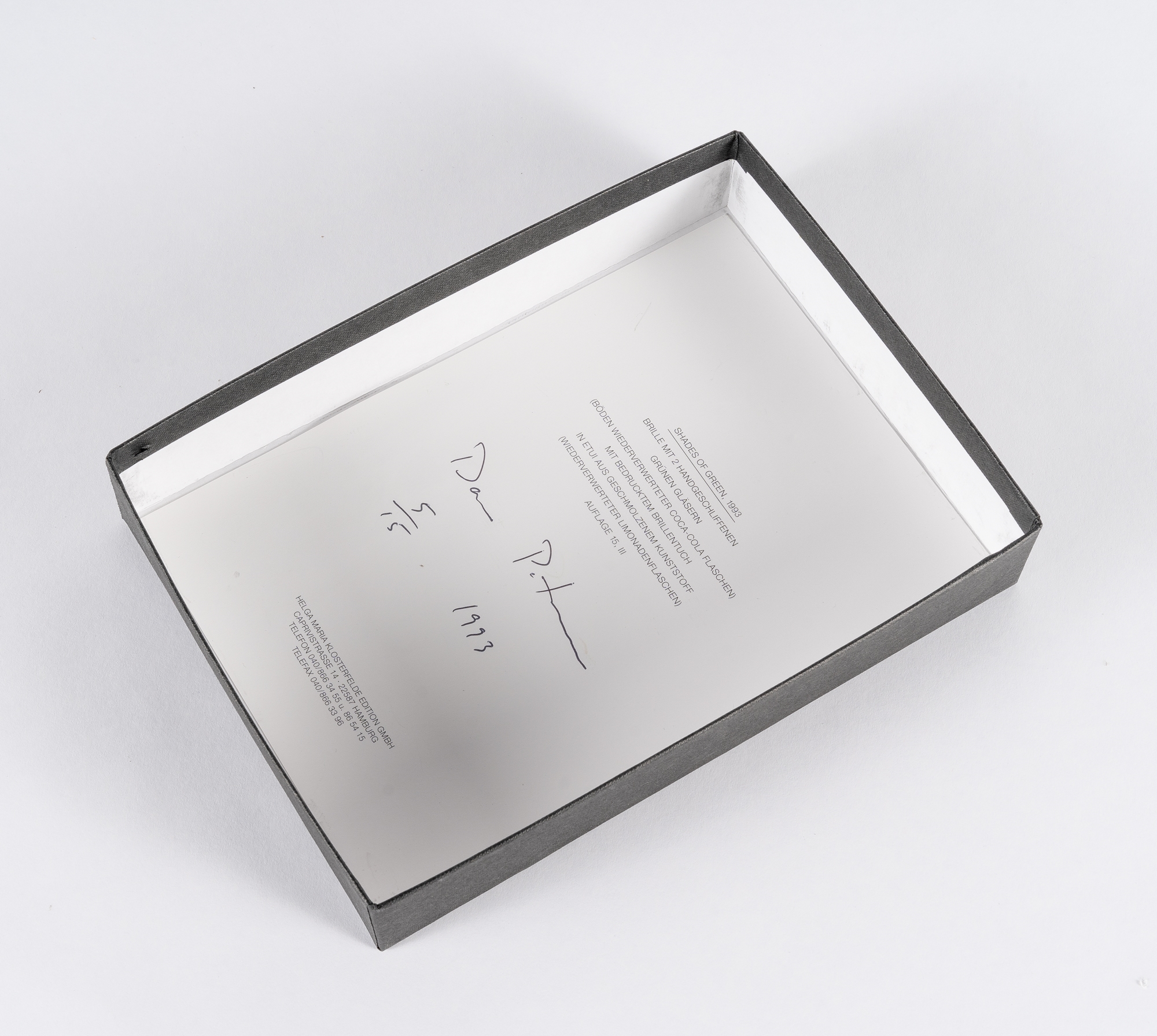 Dan Peterman | Shades of Green (1993) | MutualArt