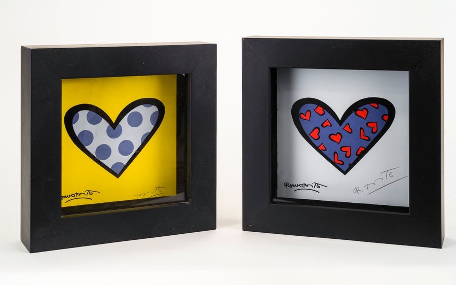 Romero Britto | Heart (2003) | MutualArt