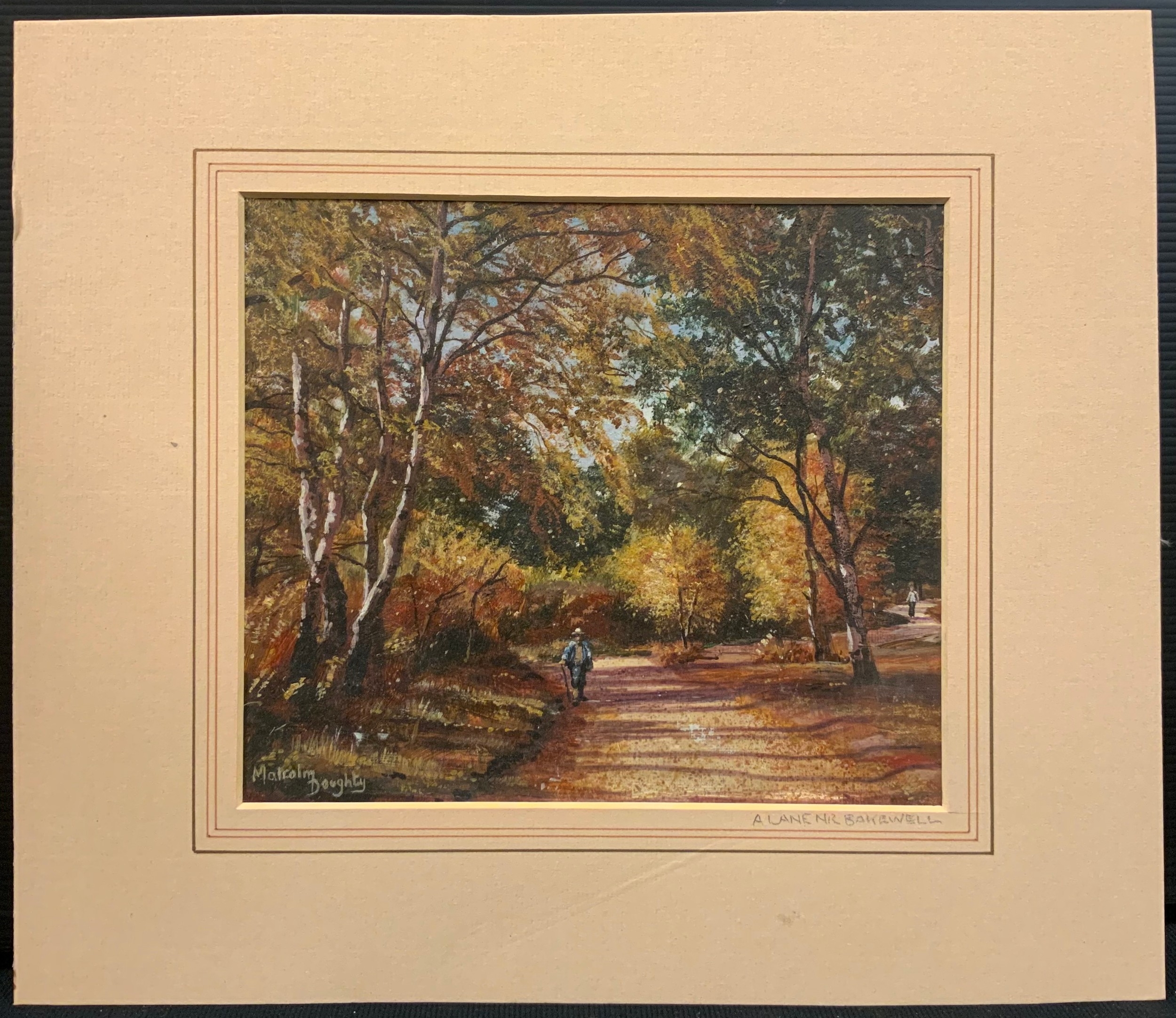 Malcolm Doughty | A lane near Bakewell | MutualArt