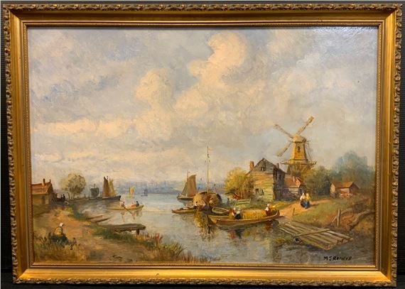 M. J. Rendell | 'The Industry of the River' | MutualArt