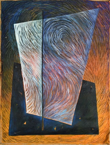 Yorgos Nikas | Untitled - Abstract composition. | MutualArt