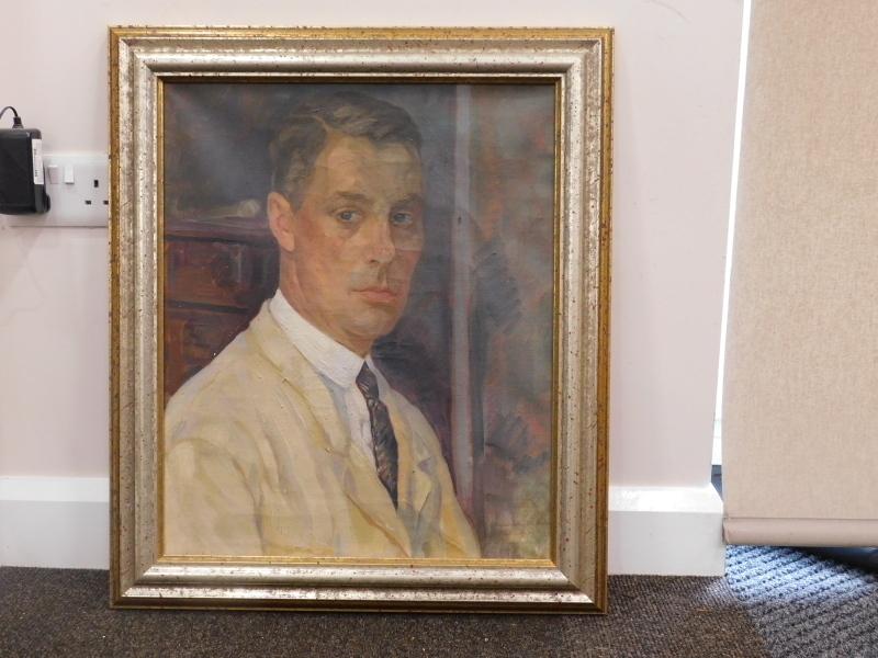 Hans Wedel | Self portrait of the artist | MutualArt