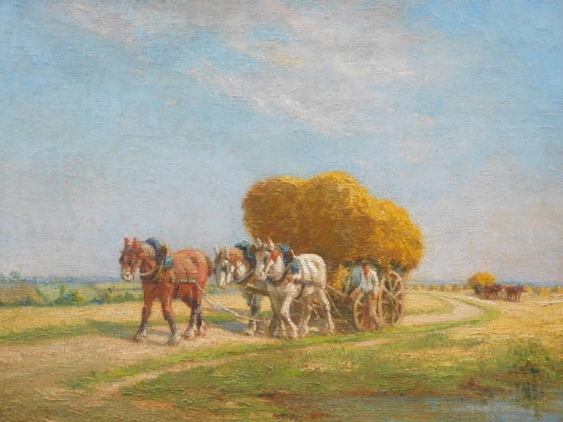 Herbert Royle | Bringing in the Harvest | MutualArt