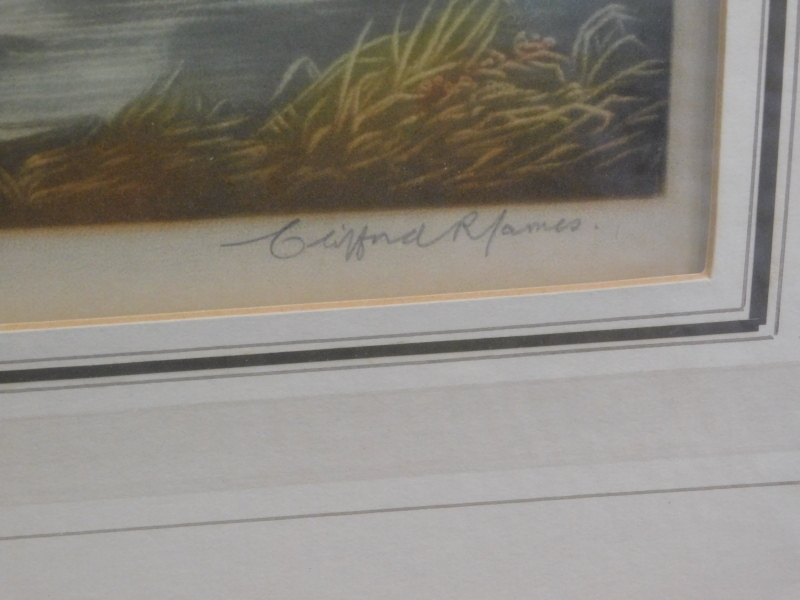 Clifford R. James | Clifford R. James. Figures in wheelbarrow and ...