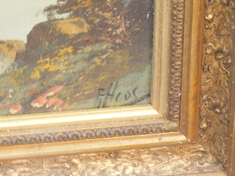 Frans Simon Hoos | Alpine landscape | MutualArt