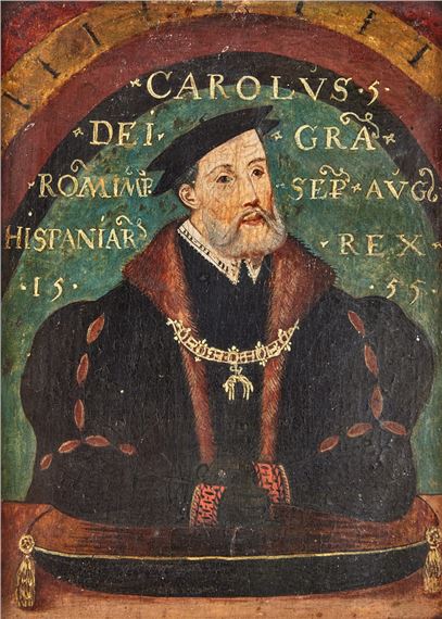 Lucas Cranach the Elder | Portrait of the Holy Roman Emperor Charles V | MutualArt