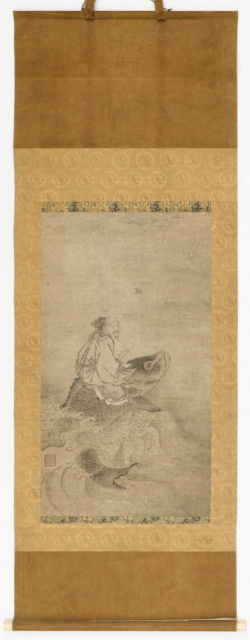 Shugetsu Tokan | KINKO RIDING A CARP | MutualArt