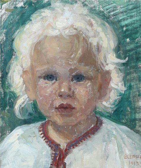Bertha Dorph | Portrait of Jørgen Peder Camillus Schauff Nyrop (1913 ...