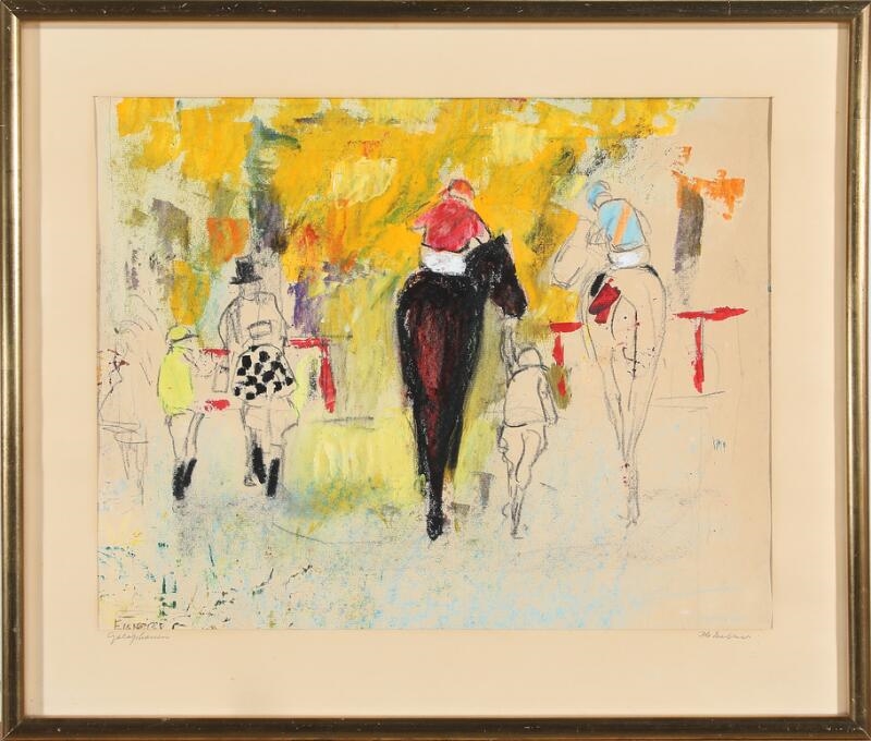 Ib Eisner | Galopbanen | MutualArt