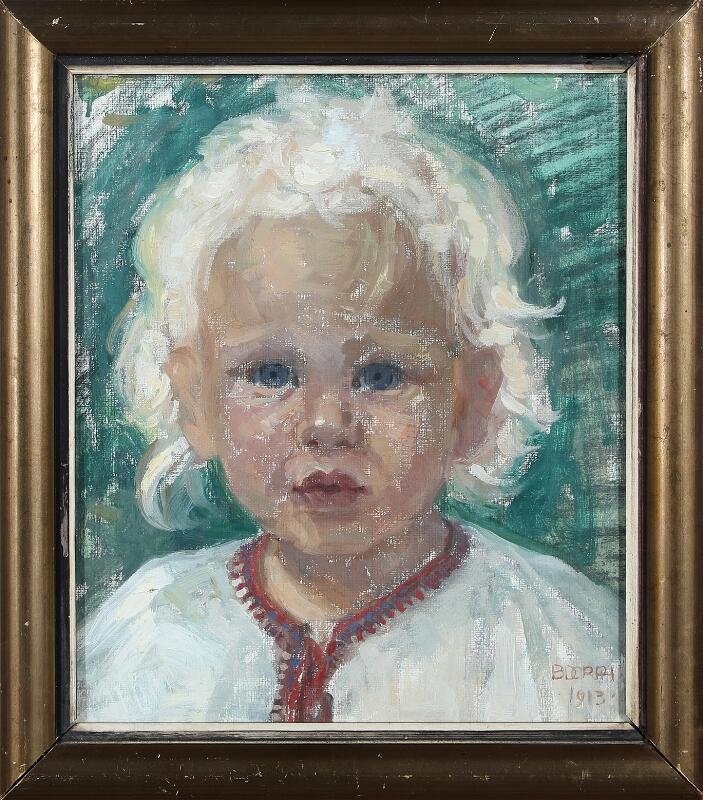 Bertha Dorph | Portrait of Jørgen Peder Camillus Schauff Nyrop (1913 ...