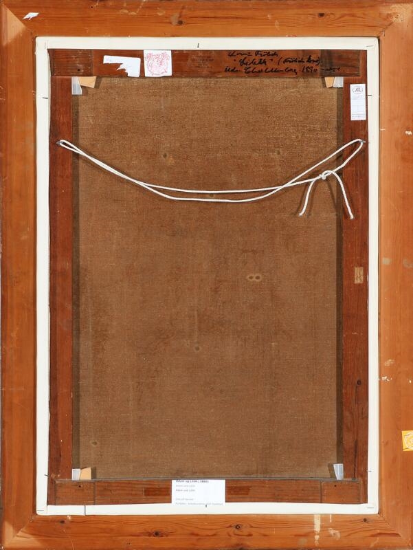 Lorenz Frolich | Adam and the indomitable Lilith (1897) | MutualArt