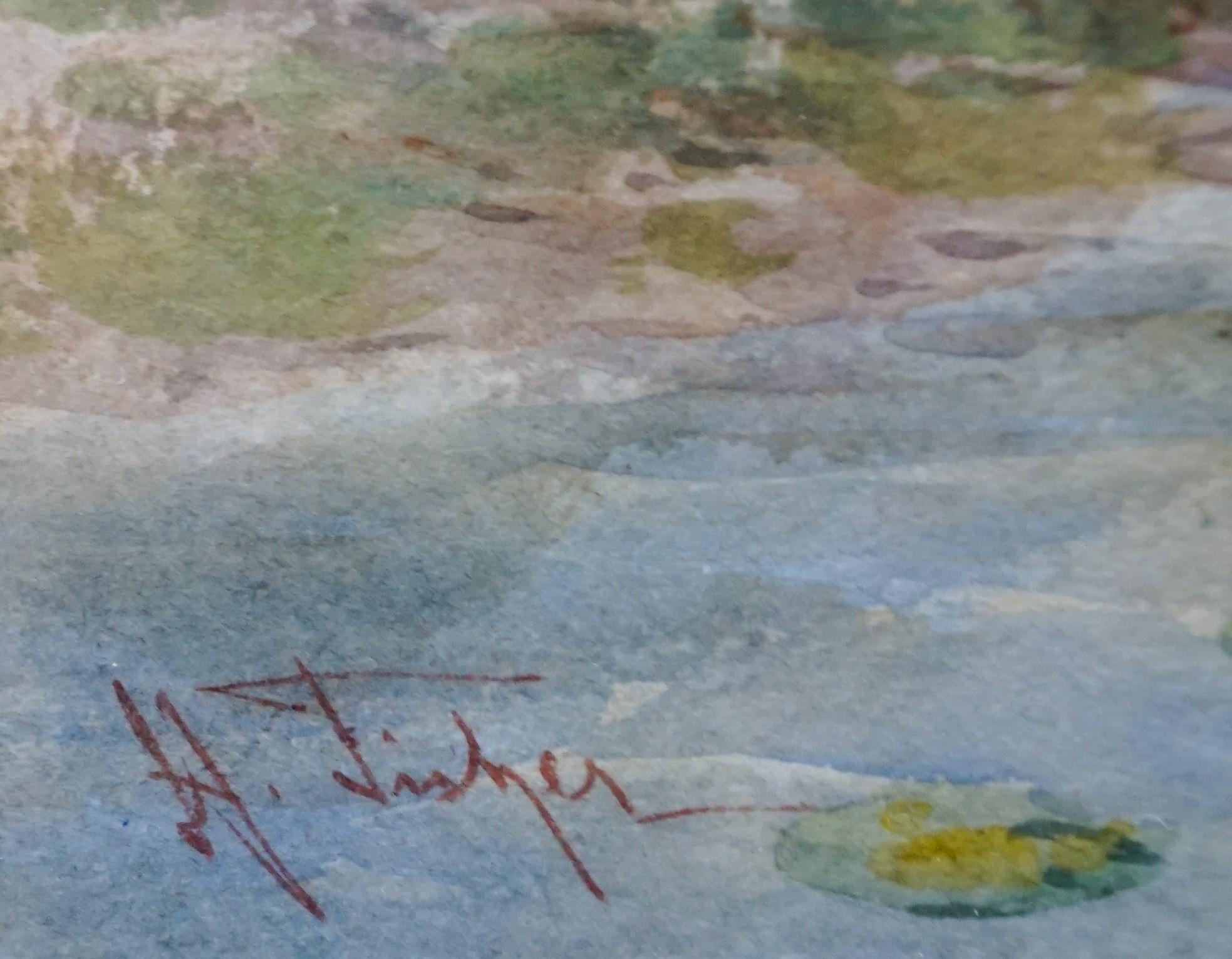 Hugo Anton Fisher | Sheep Watering | MutualArt