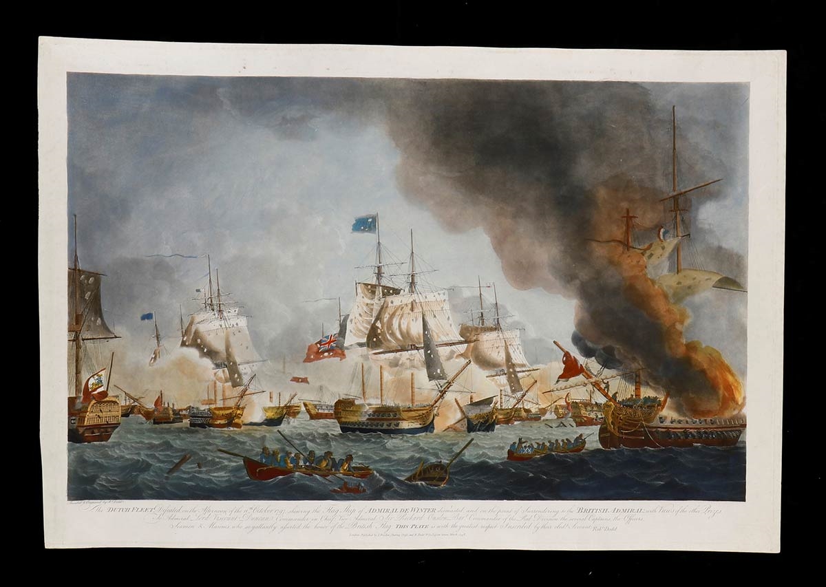 Robert Dodd | British Fleet (1798) | MutualArt