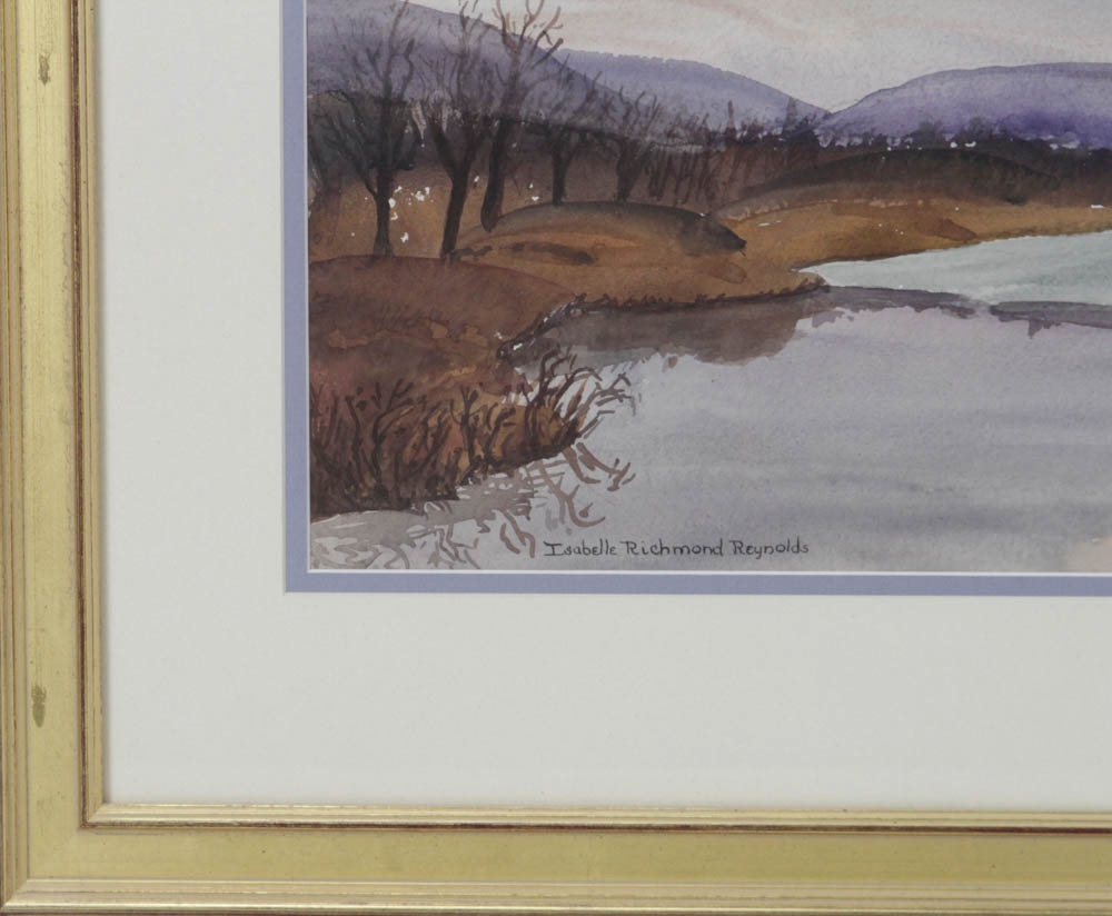 Isabel Reynolds | River Scene | MutualArt