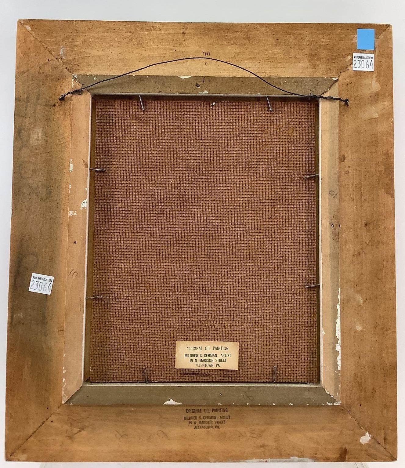 Mildred S. Gehman | Table top still life of vase of flowers | MutualArt